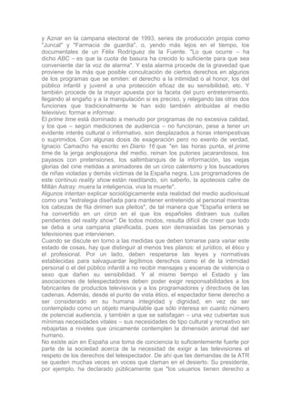 La crítica de los reality shows en la prensa | DOCX