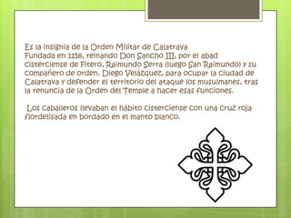 La cruz de calatrava | PPTX
