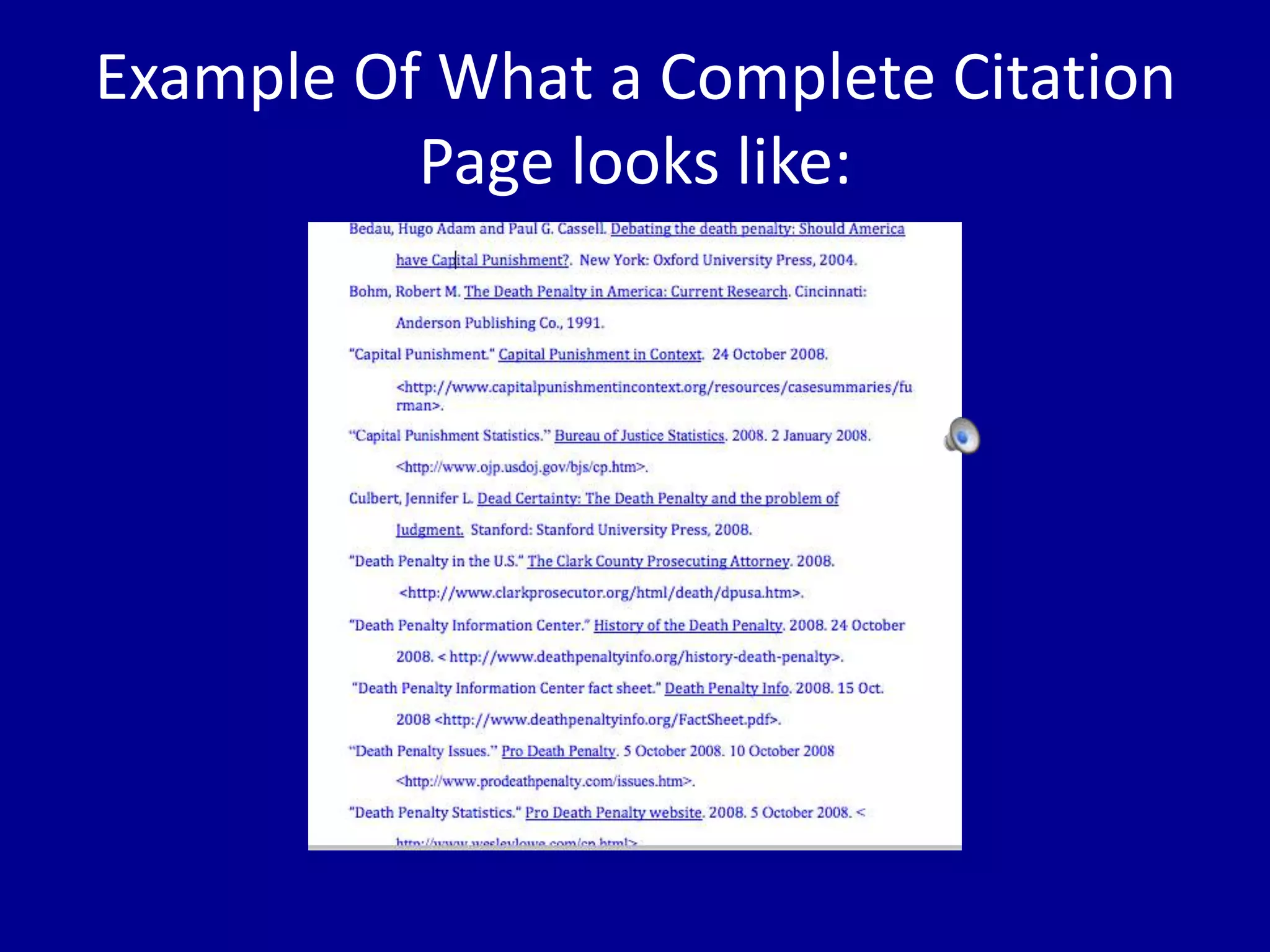 How to Create a Works Cited List In MLA Style | PPT