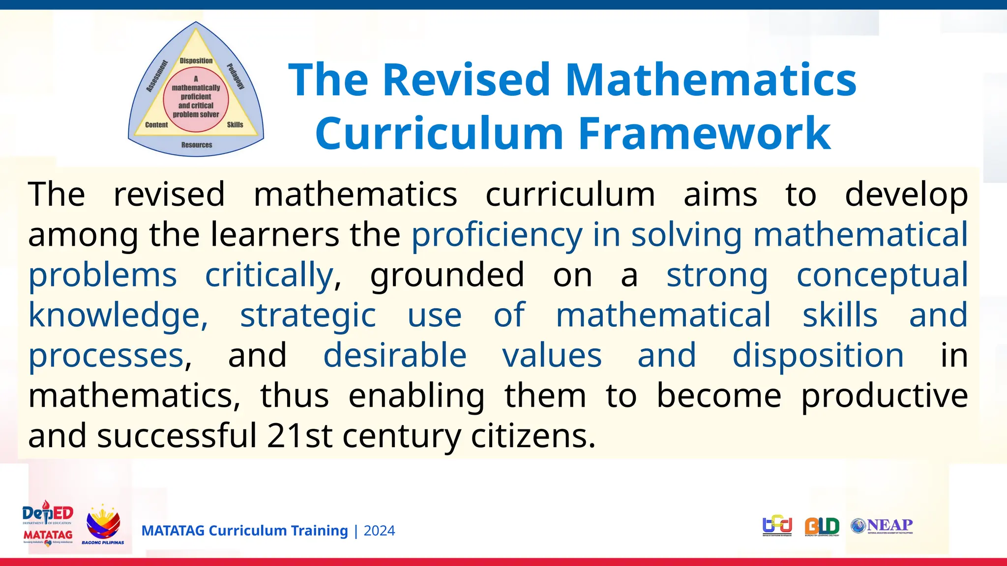 Walkthrough of Matatag Mathemetics Shaping Paper | PPTX