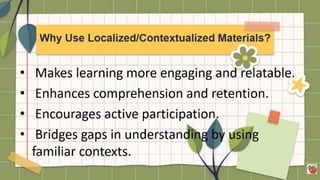 LAC SESSION CONTEXTUALIZATION LAC SESSION | PPTX