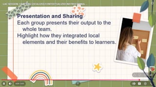 LAC SESSION CONTEXTUALIZATION LAC SESSION | PPTX