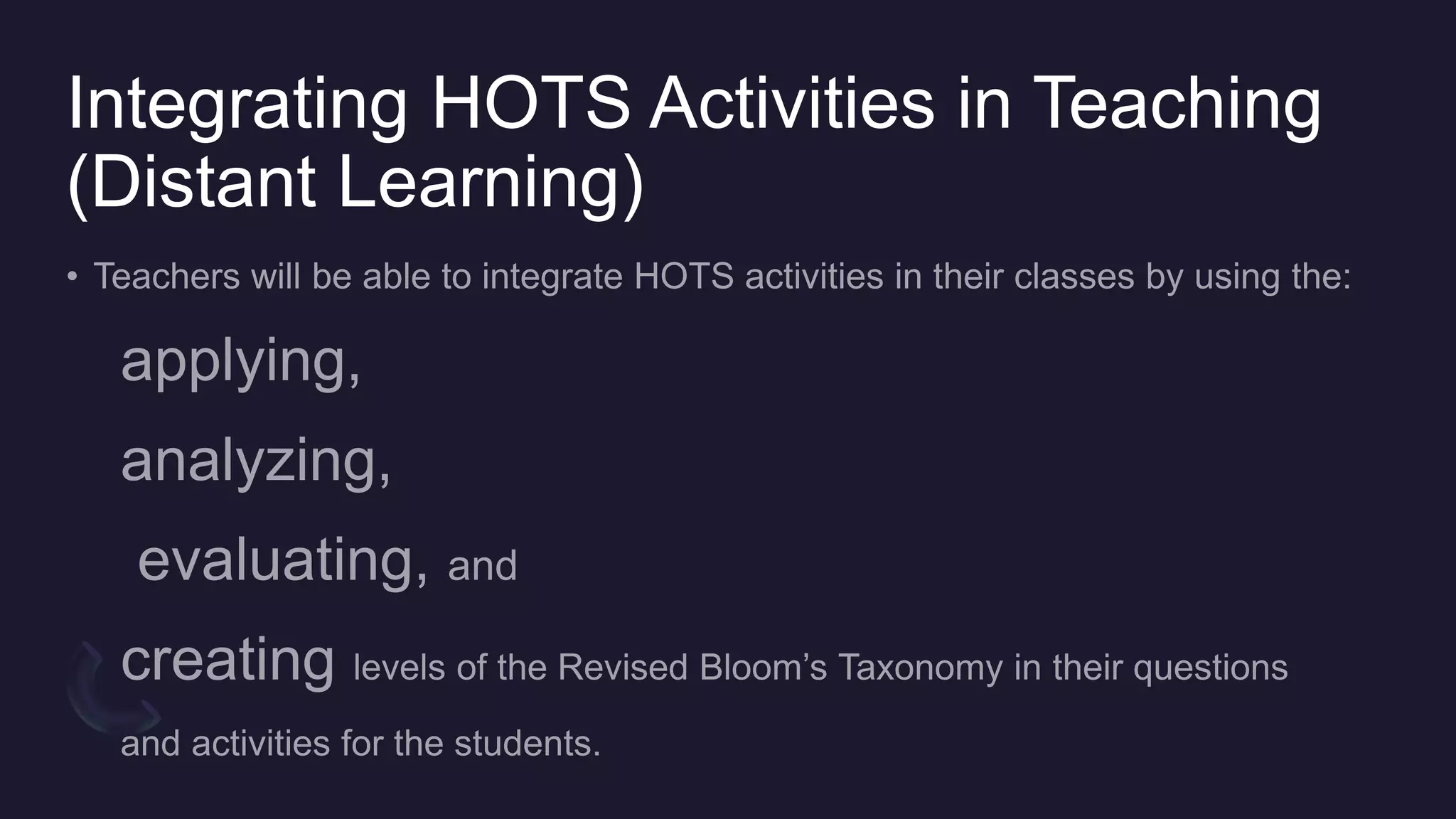 Lac session on hots and mi integration | PPTX