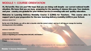 LAC Session on Modules 1 and 2.pptx