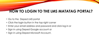 Lac Session on the implementation of LMS MATATAG.pptx