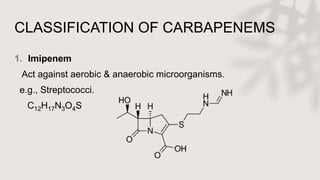 β-LACTAM ANTIBIOTICS/SAGAR_SHARMA/DEPARTMENT OF PHARMACEUTICAL SCIENCES ...