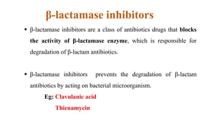 β-lactamase inhibitors.pptx | Chemistry | Science