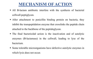 β-lactamase inhibitors.pptx | Chemistry | Science