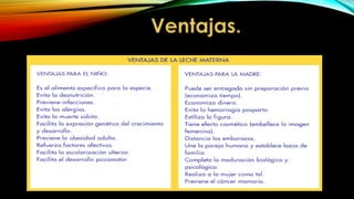 Lactancia materna | PPTX