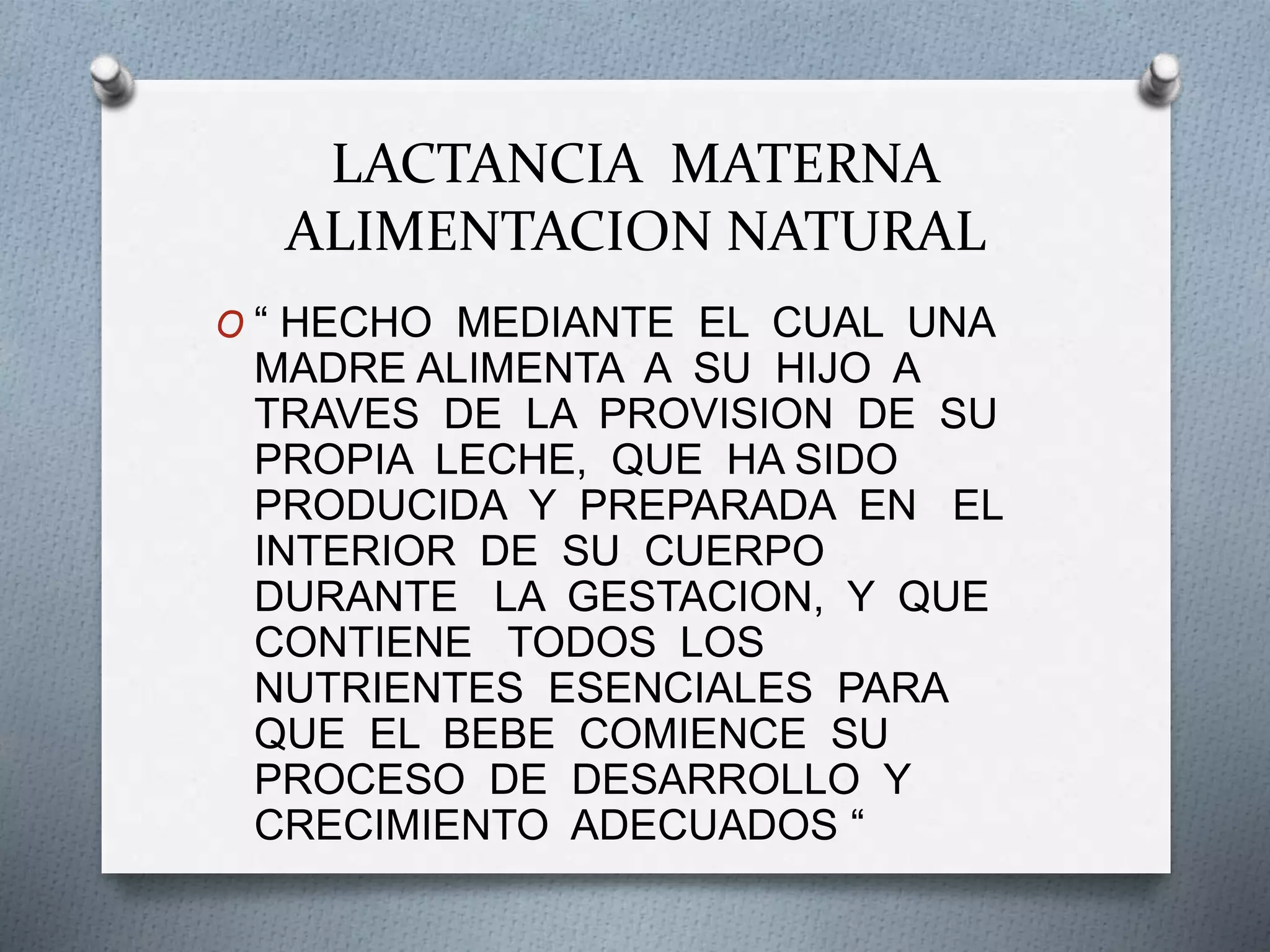 Lactancia materna | PPTX | Pregnancy | Reproductive Health