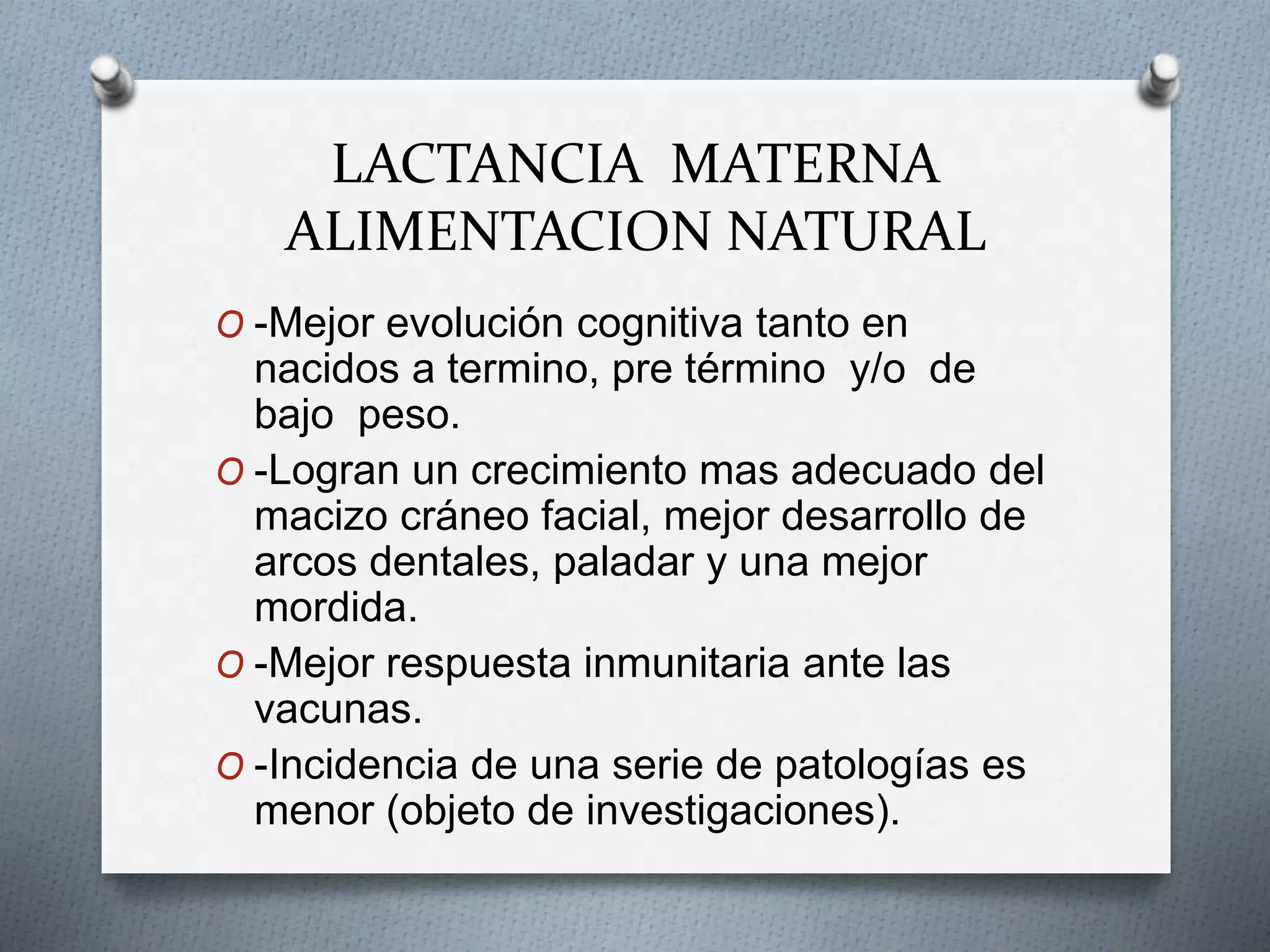 Lactancia materna | PPTX | Pregnancy | Reproductive Health