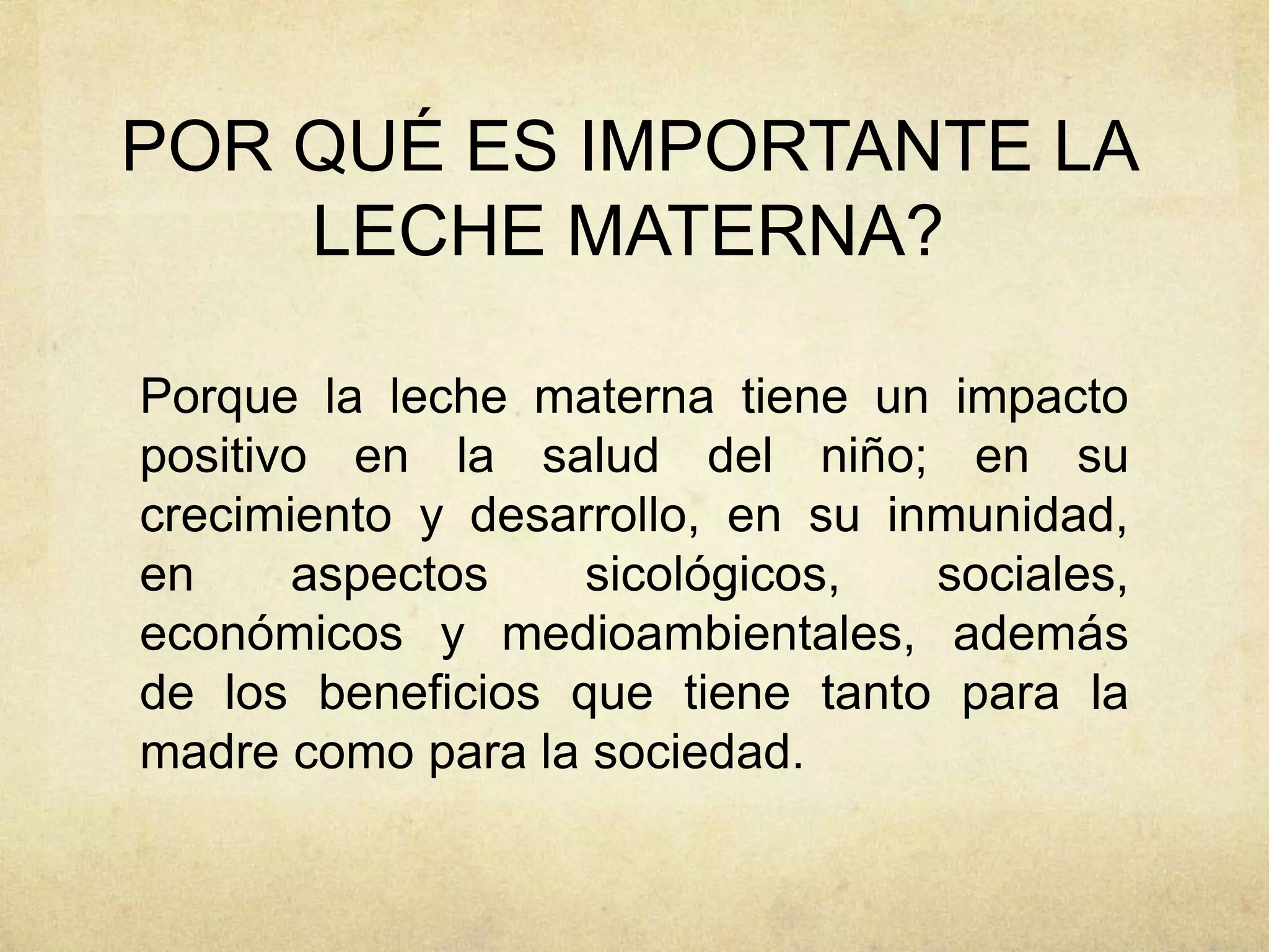 Lactancia materna ppt | PPTX | Pregnancy | Reproductive Health