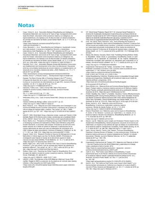 Lactancia materna y políticas orientadas a la familia (1) | PDF