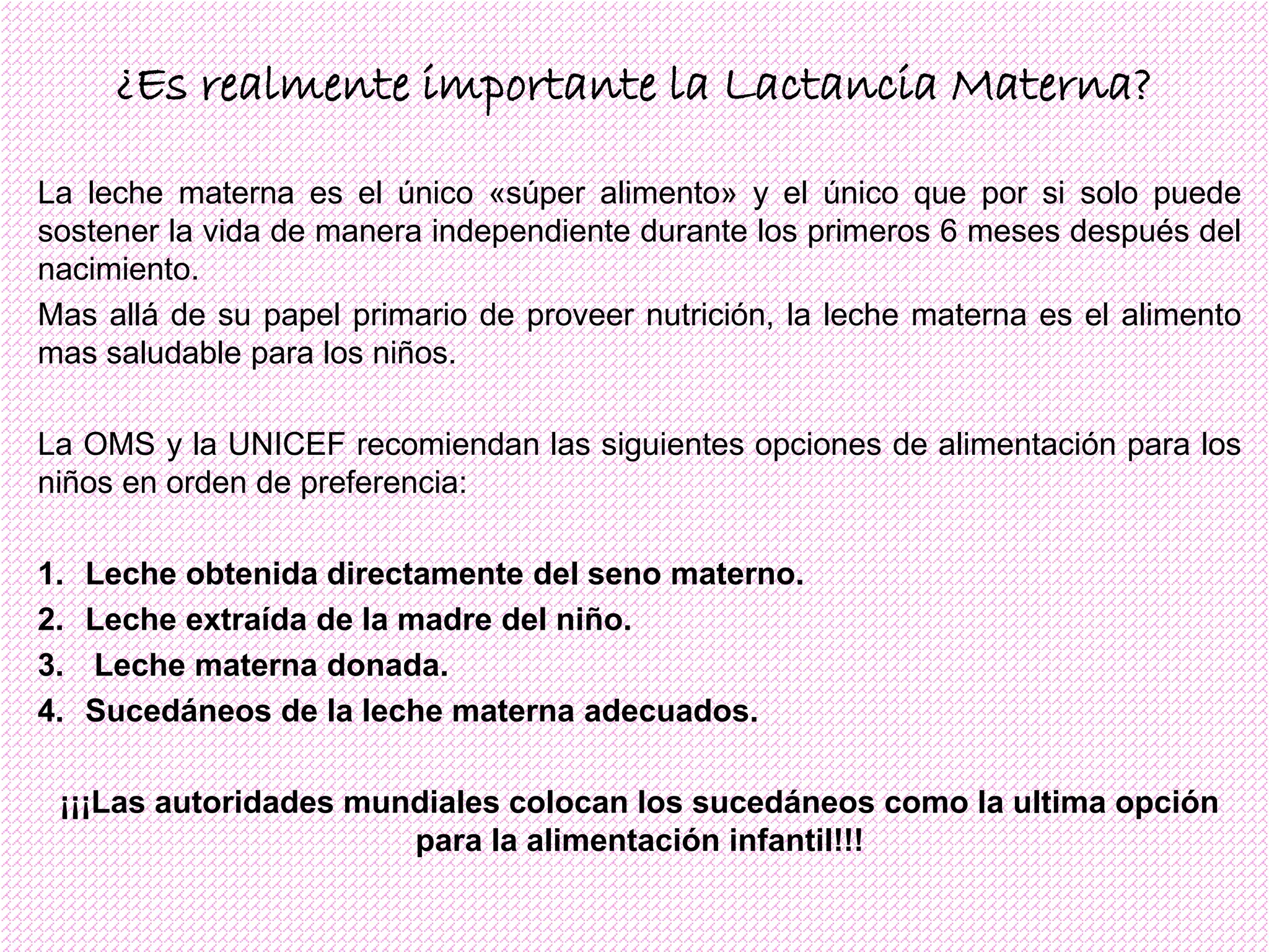 Lactancia Materna Beneficios | PPT