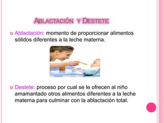 Lactantes y Maternal | PPTX