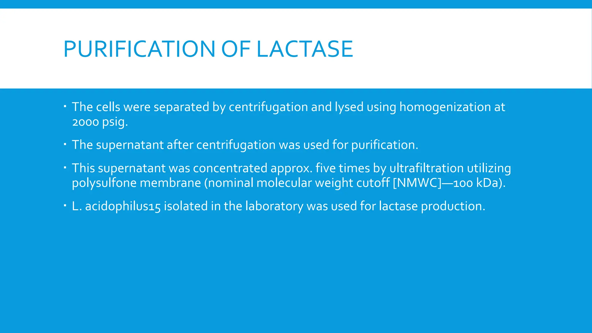 Lactase intoduction properties , producion and purification of lactase.pptx