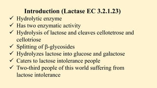 Lactase ppt(saiful) | PPTX