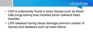 Lactate dehydrogenase enzyme | PPT