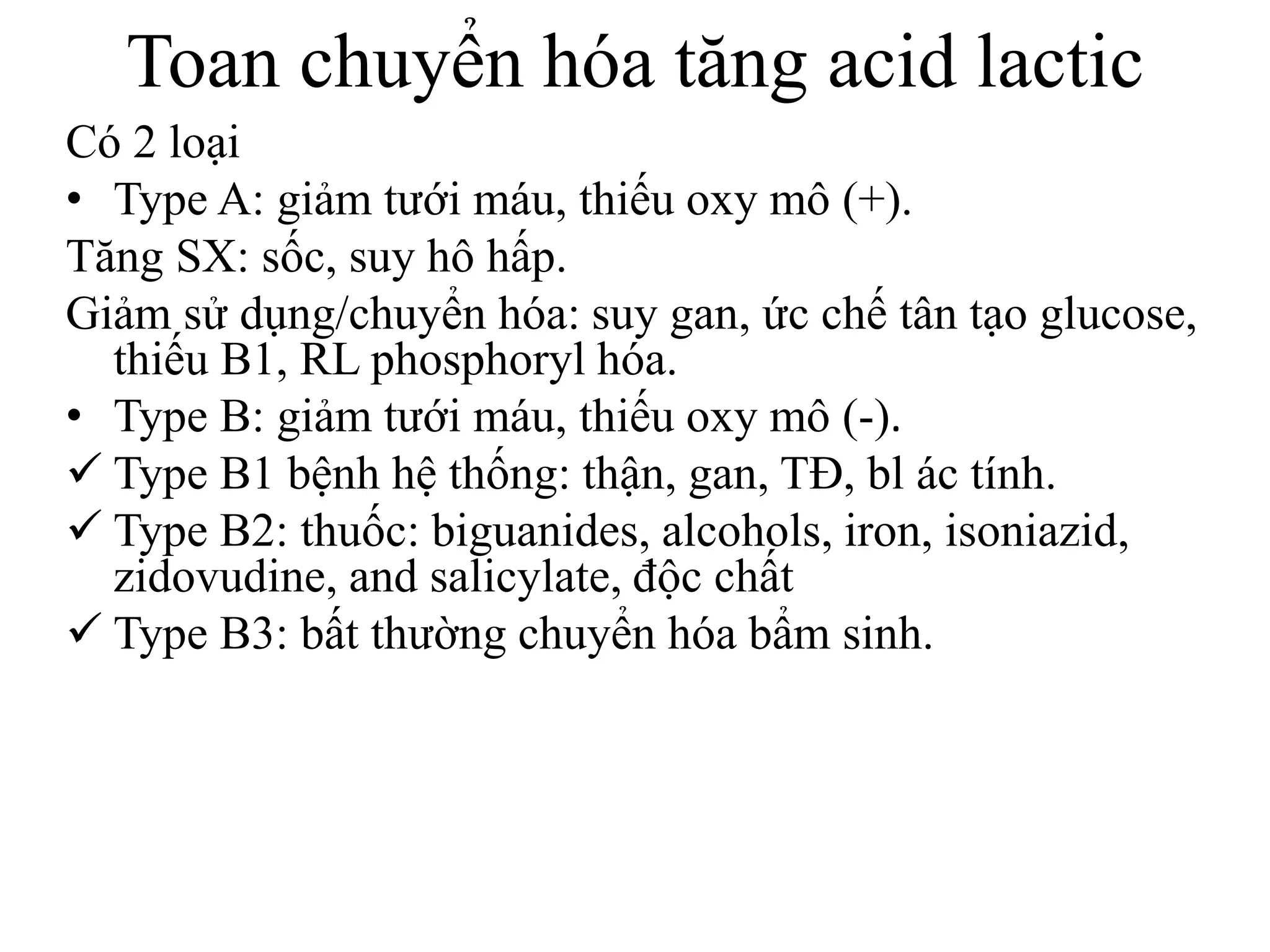 LACTATE MÁU - BS Nguyễn Minh Tiến.ppt