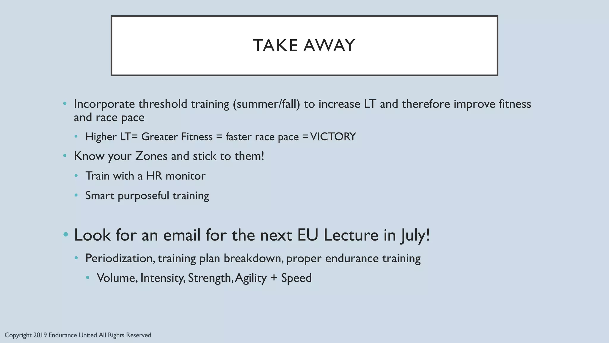 Lactate+Threshold+and+Training+Zones+Presentation.pdf | Endocrine and ...