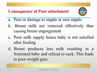 breast feeding and initation of lactation pptx | PPTX