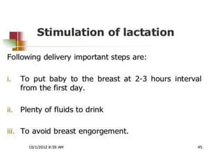 Lactation and its management | PPTX