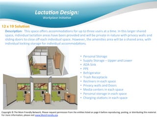 Lactation design webinar - handout | PDF