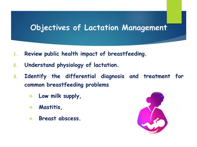 Lactation Management for postpartum mothers | PPT