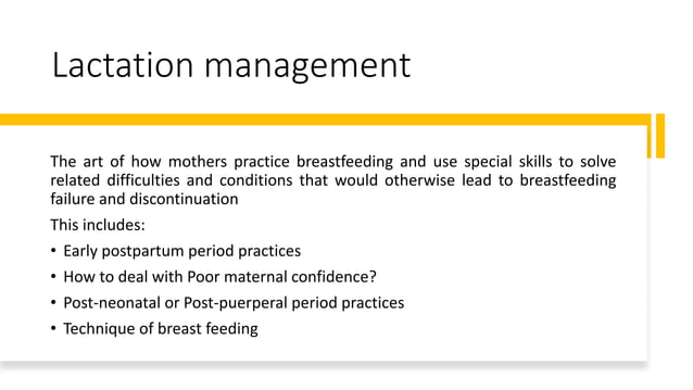 lactation management in postpartum period.pptx