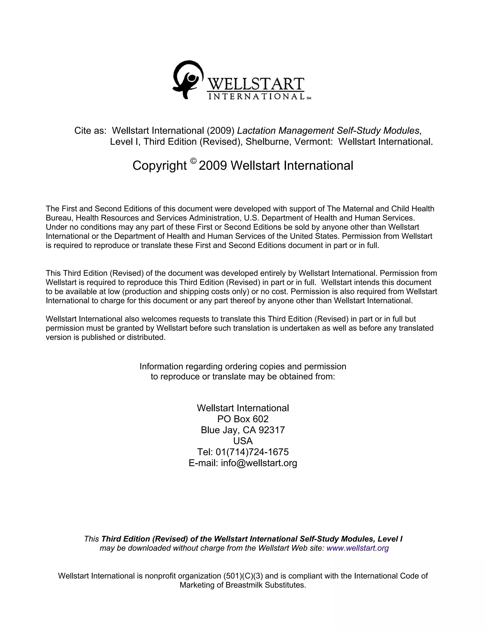 Lactation Management Self Study Modules Level I | PDF