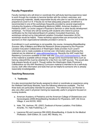 Lactation Management Self Study Modules Level I | PDF