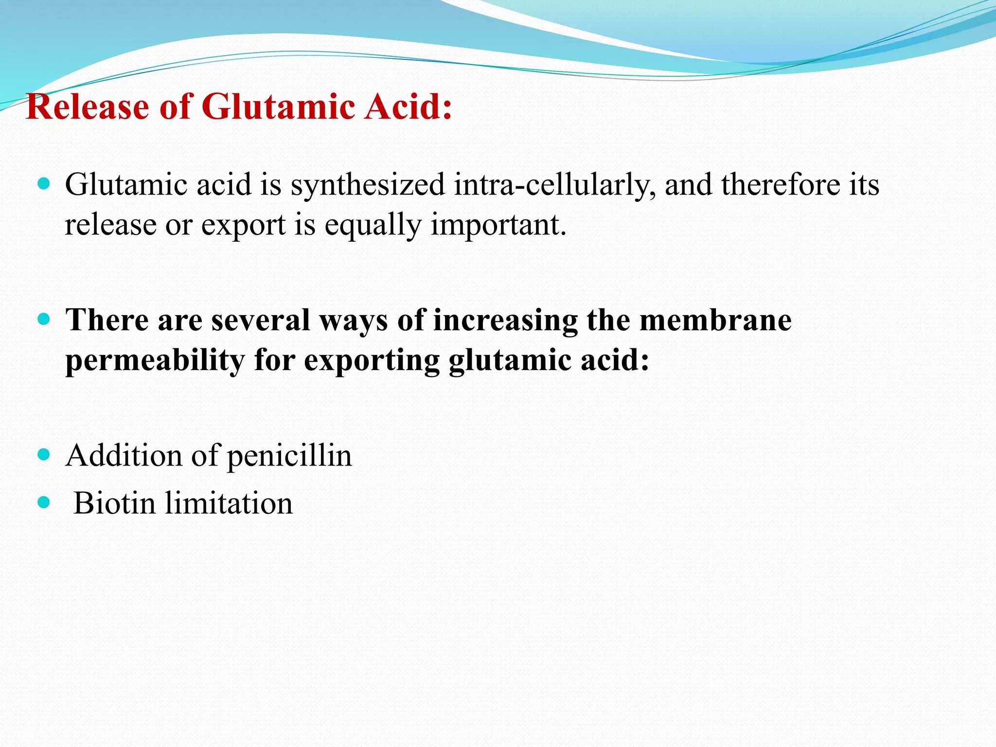 Lactic Acid Cheese Glutamic Production Ppt