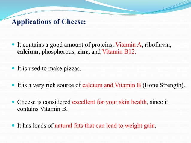 Lactic acid, cheese, glutamic production | PPT