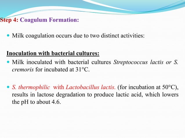Lactic Acid Cheese Glutamic Production Ppt