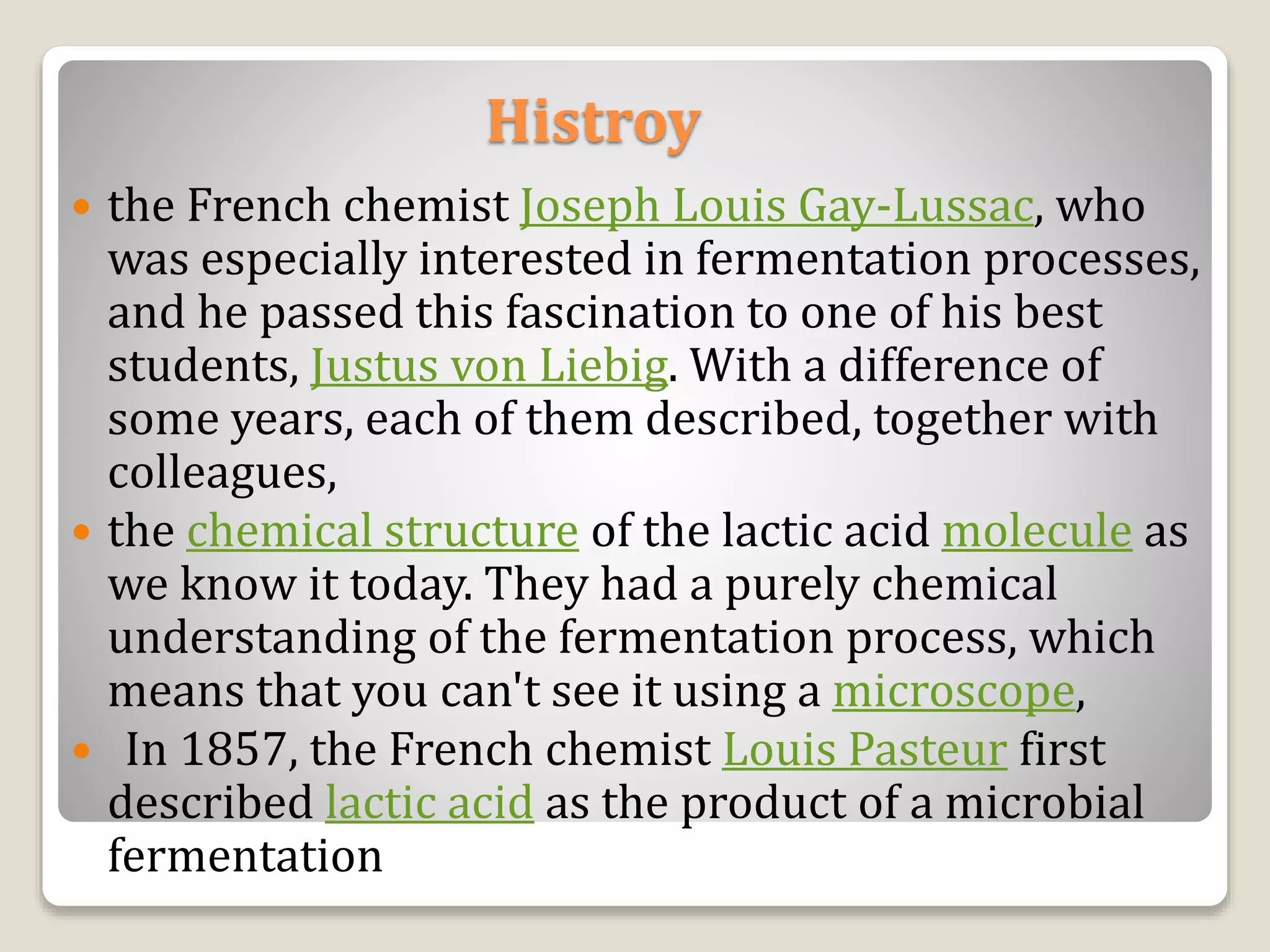 Lactic acid fermentation | PPTX