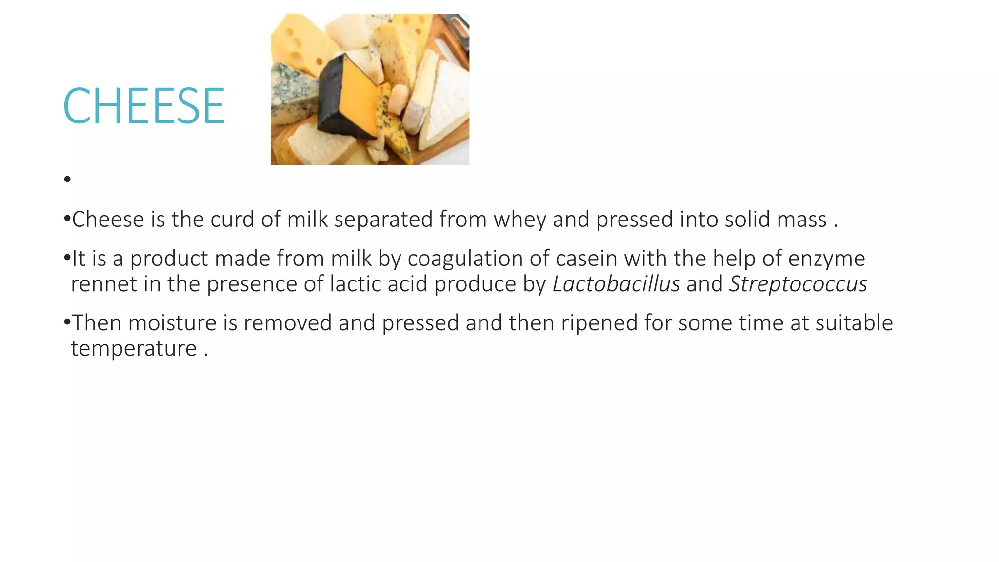 Lactic acid fermented foods | PPTX