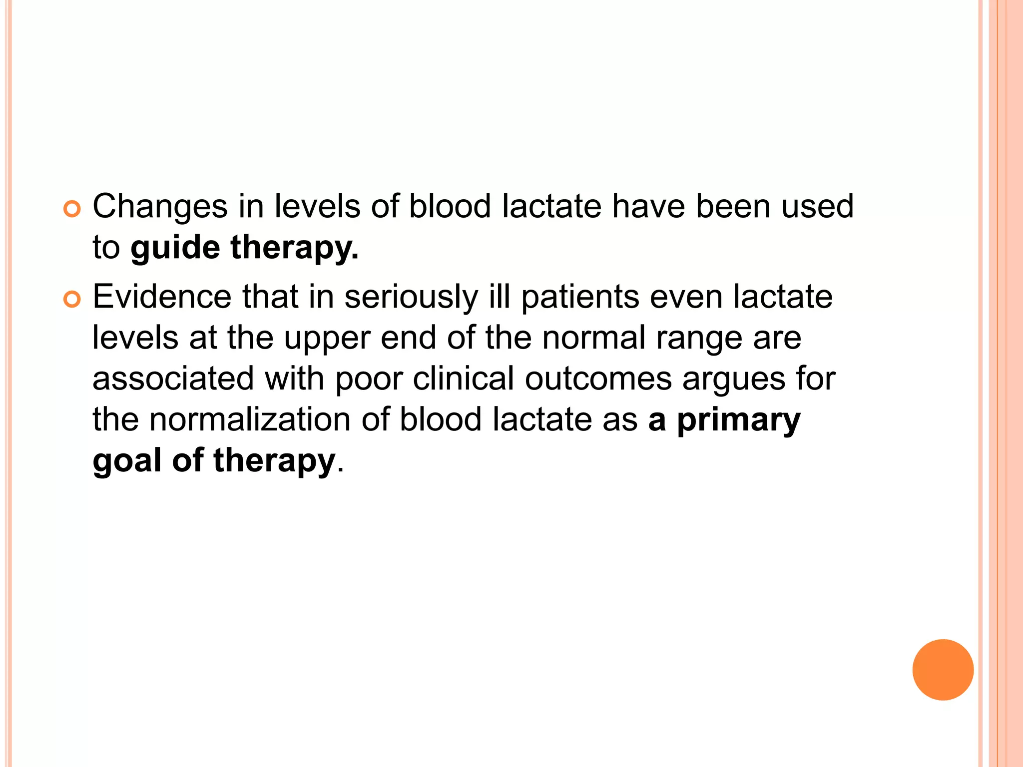 Lactic Acidosis-An update | PPTX