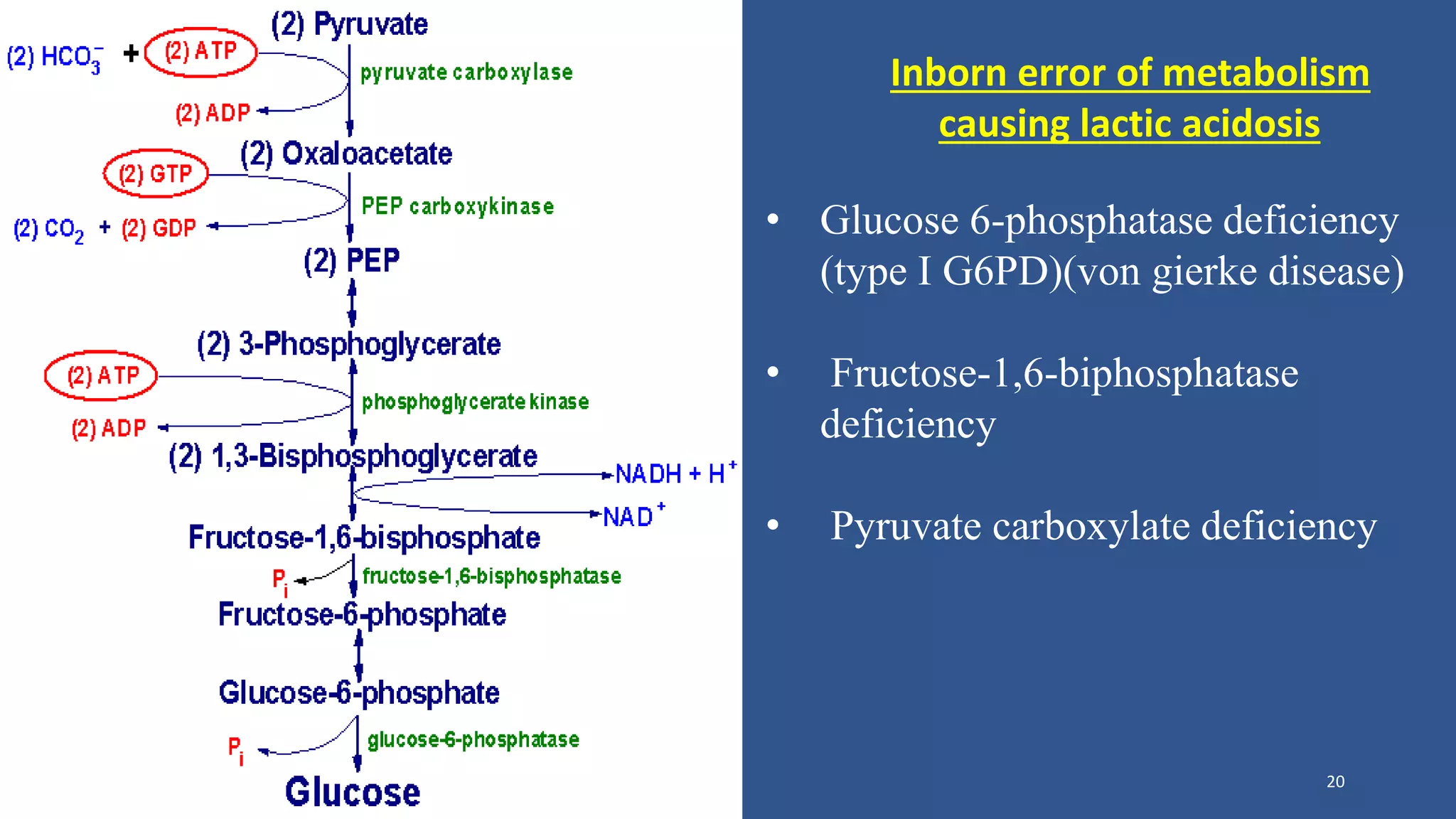 Lactic acidosis | PPTX