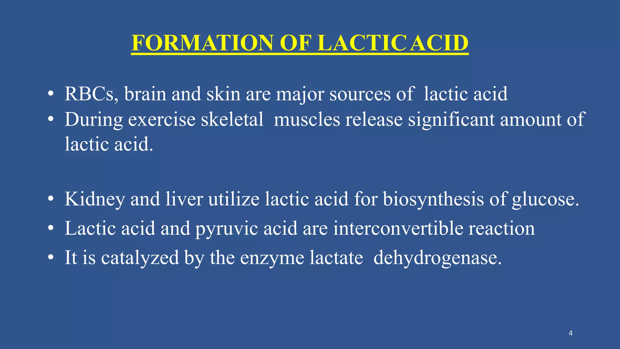 Lactic acidosis | PPTX