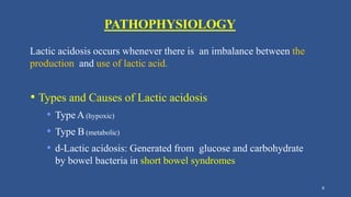 Lactic acidosis | PPTX