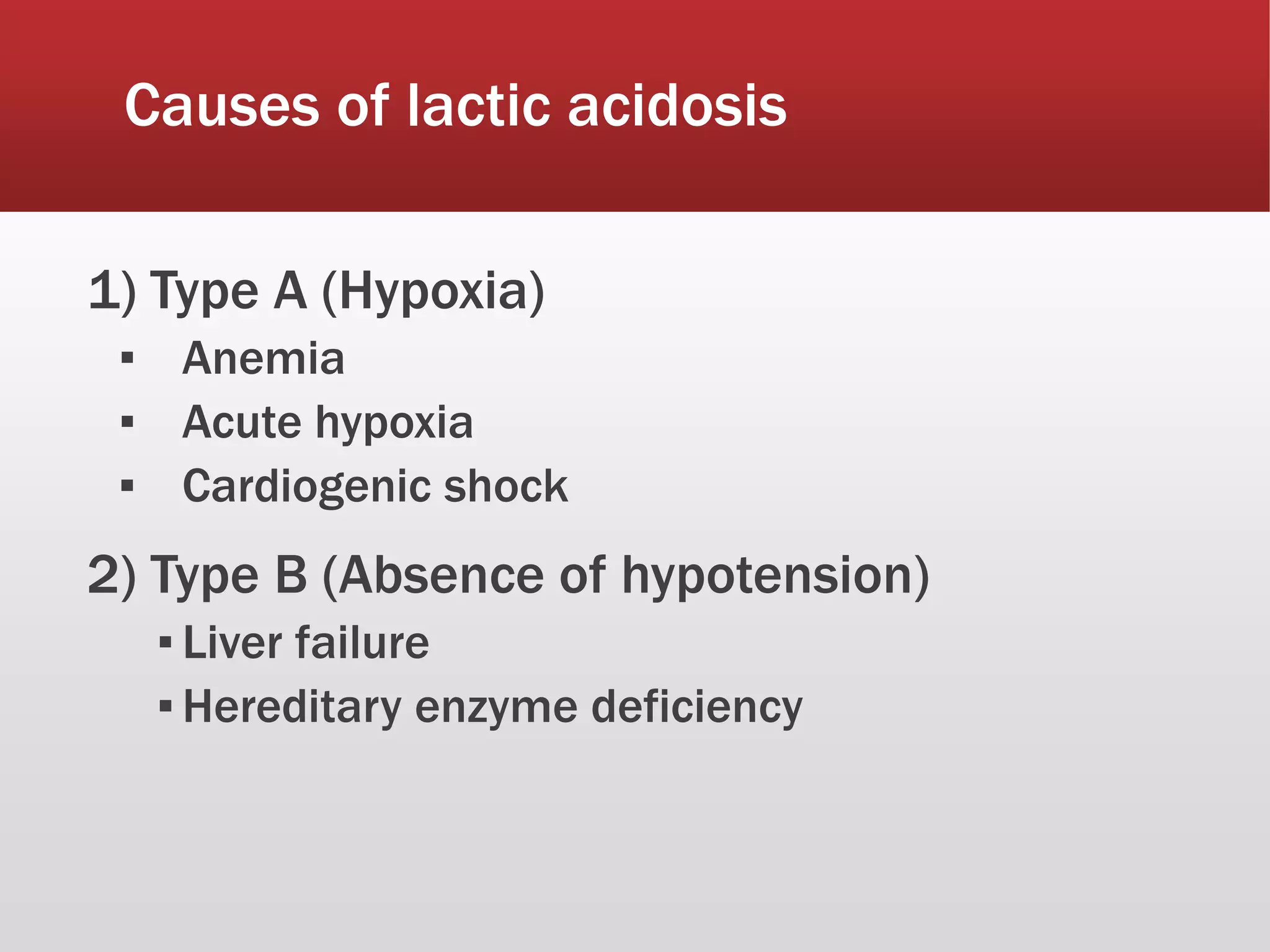 Lactic acidosis in diabetes by Ankit B.pharm(4th year) | PPTX