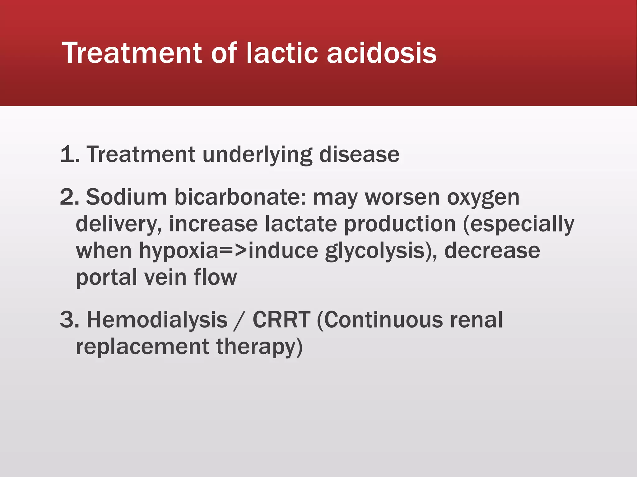 Lactic acidosis in diabetes by Ankit B.pharm(4th year) | PPTX