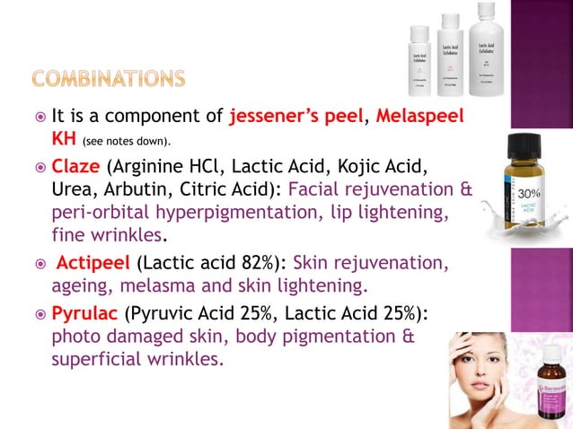 LACTIC ACID PEEL @ CHENNAI PLASTIC SURGERY | PPT