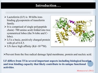Lactoferrin | PPTX