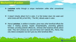 Lactolose Oral Solution.pptx | Digestive Disorders | Diseases and ...