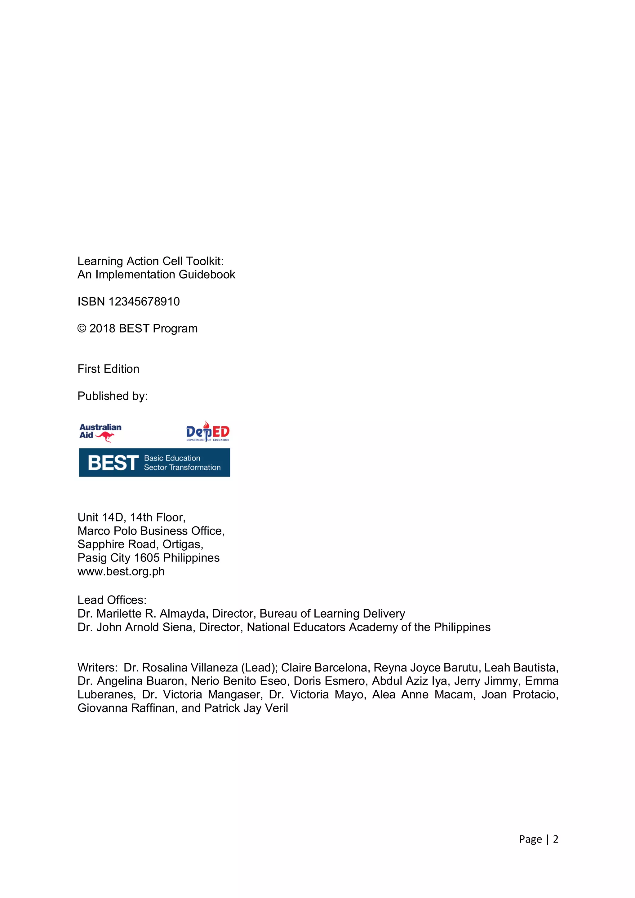 Lac toolkit v3_1 | PDF