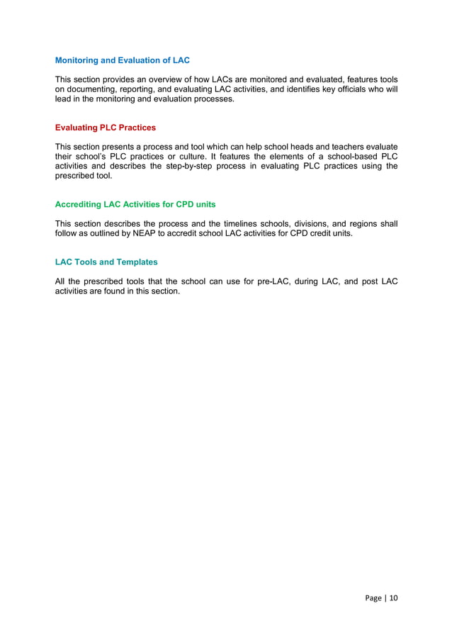 Lac toolkit v3_1 | PDF