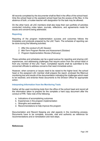 Lac toolkit v3_1 | PDF