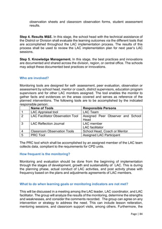 Lac toolkit v3_1 | PDF