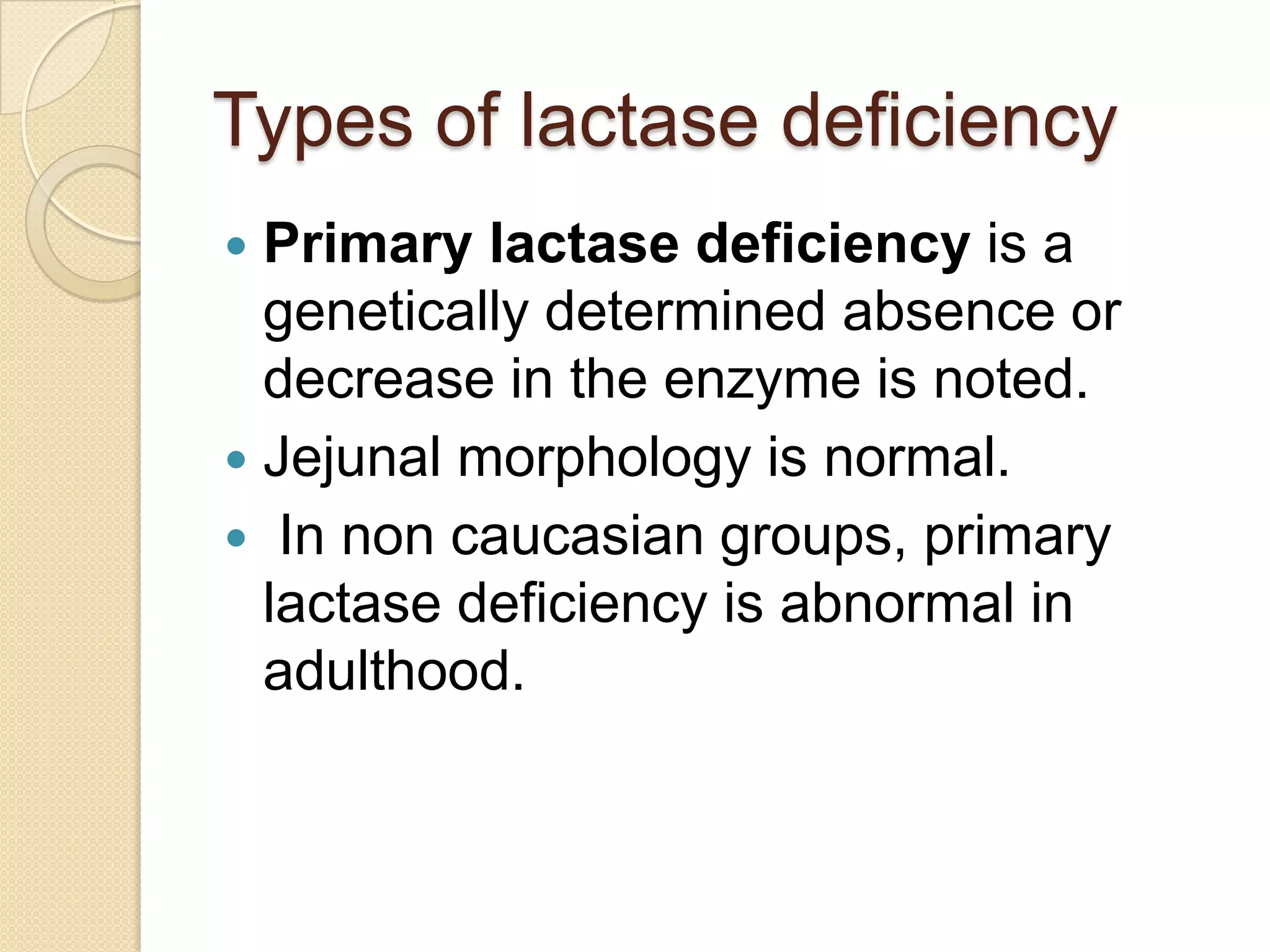 Lactose intolerance. | PPTX
